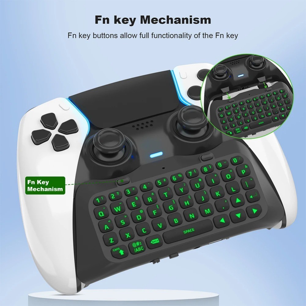 Keyboard For PS5 DualSense Edge Wireless Bluetooth Gamepad Keyboard ...