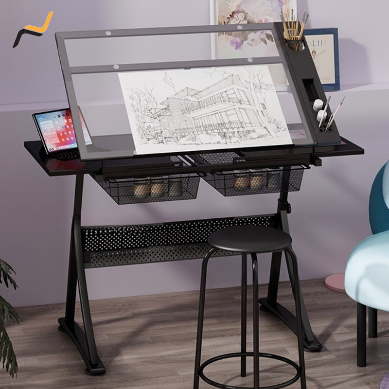 GT Drawing Table Art Craft Drawing Hobby Table Writing Studio Desk With ...