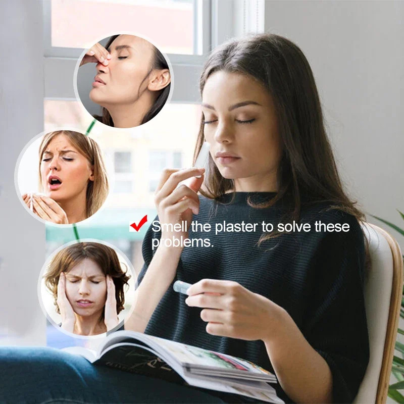 Thailand Nasal Inhaler Poy Sian Mark 2 Mint Smell Relief Dizziness ...