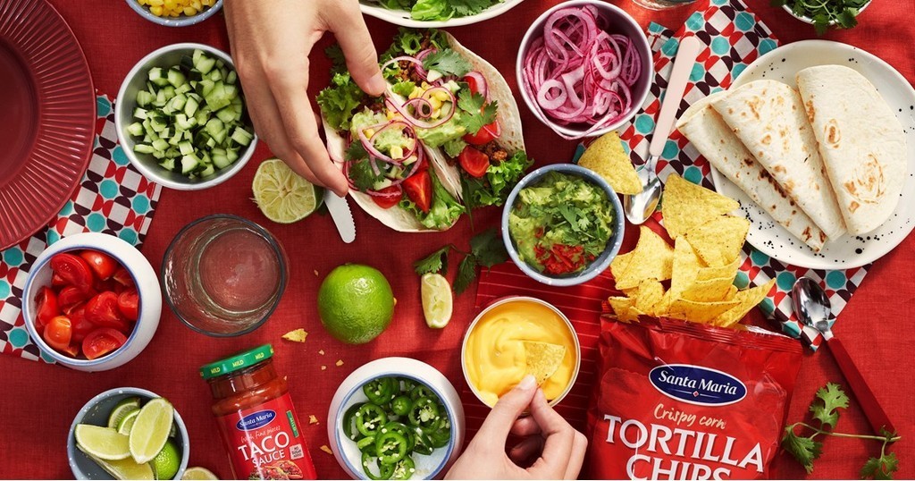 Santa Maria Mini Taco Tubs 10 packs 86g | Shopee Singapore