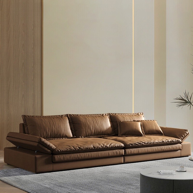 Technology Fabric Sofa Simple Modern Lazy Sofa Deep Latex Sofa Set ...