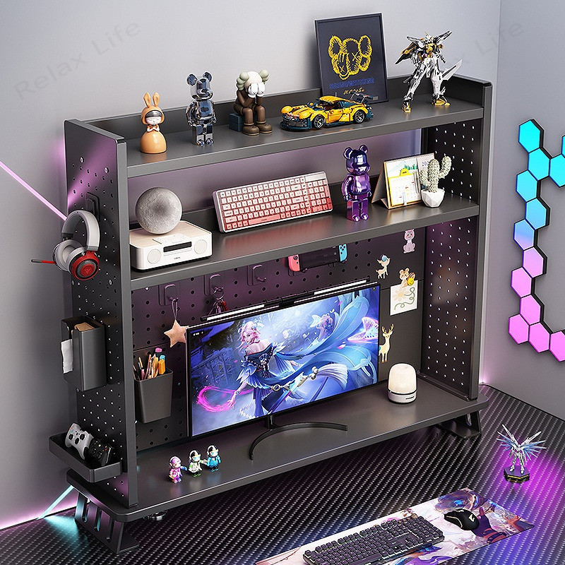 Multifunctional Storage Organizer Computer Desk Storage Rack Desktop ...