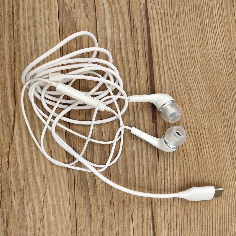 Wired Type C Earphone For SAMSUNG 3.5mm In-ear Headphones with ...