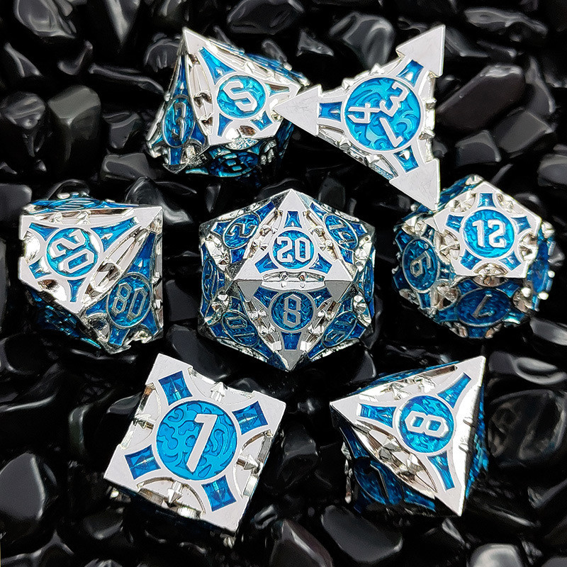 Sg SELLER Metal Running Group Dice coc Cthulhu DND Dungeons Dragons and ...