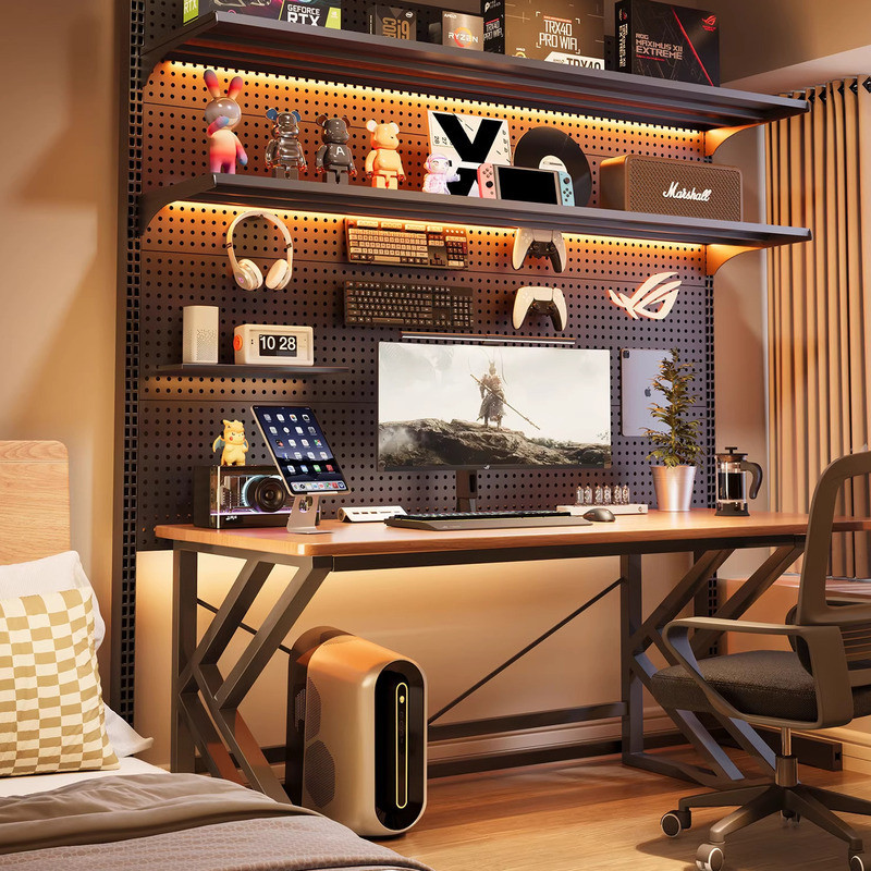 Cave Board Vertical Storage Rack Bedroom Bookshelf Computer Desktop ...