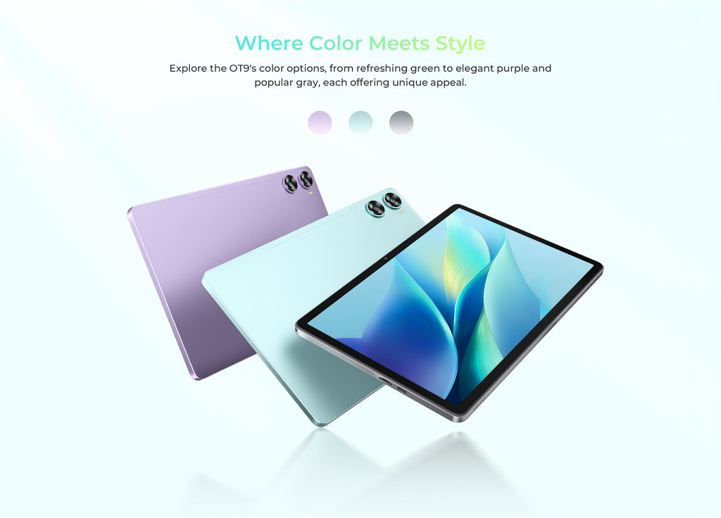 OUKITEL OT9 Android 14 16GB+128GB 11inch Crystal Display TÜV SÜD ...