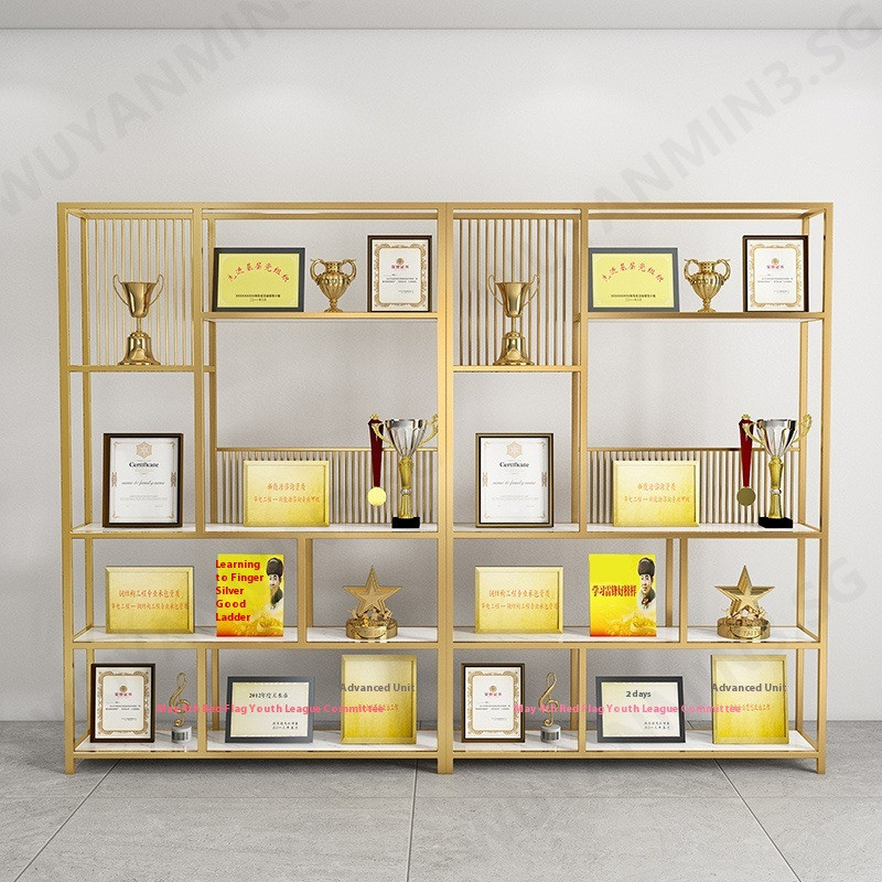 Display Cabinet Honor Certificate Storage Rack Shelf Storage ...