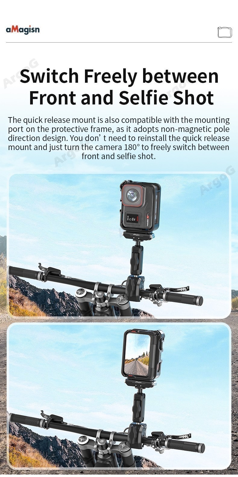 aMagisn Protective Frame Cage for Insta360 Ace Pro 2 / Ace Pro / Ace ...