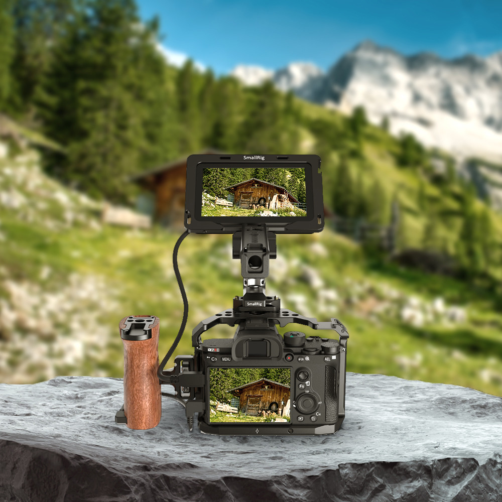 SmallRig Threaded Side Handle with Record Start / Stop Remote Trigger ...