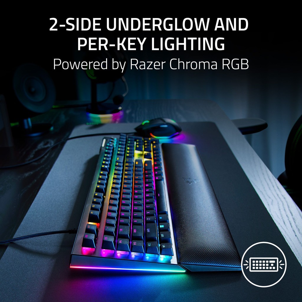 Razer BlackWidow V4 - US Layout - Mechanical Gaming Keyboard with Razer ...