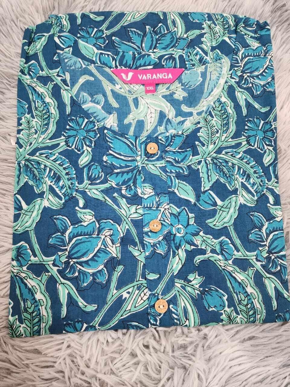 [Size S & M] Varanga Brand Cotton Kurti - Top only | Shopee Singapore