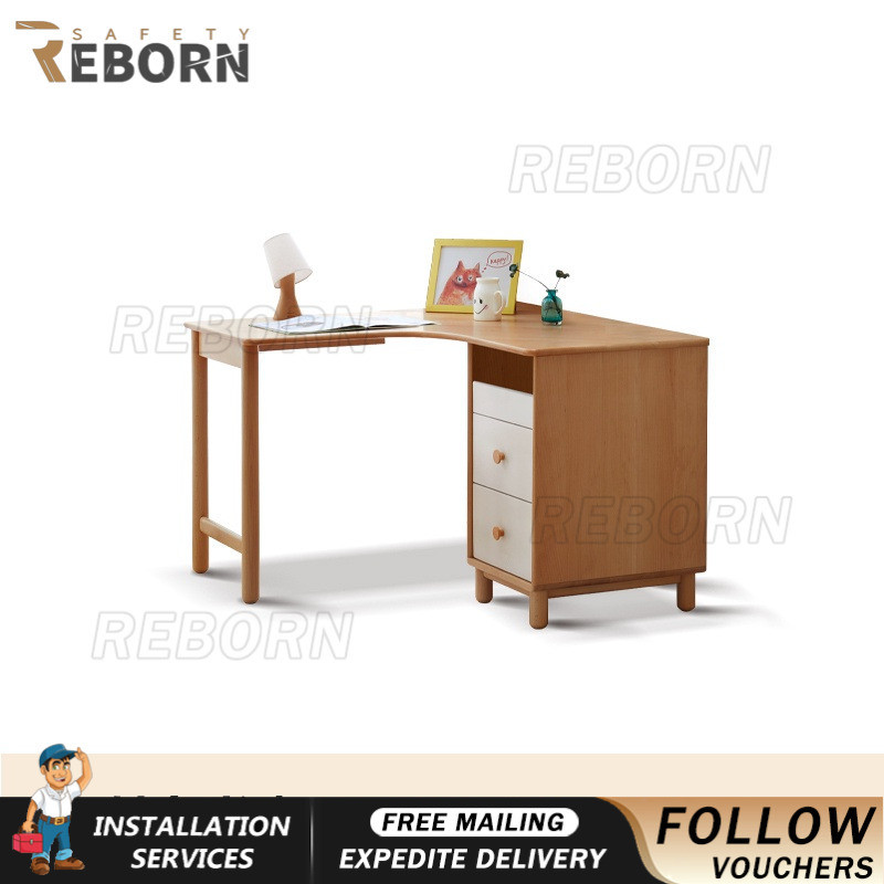 Desk Language Writing REB Book Table 2021 Wood Study Table Solid Desk ...