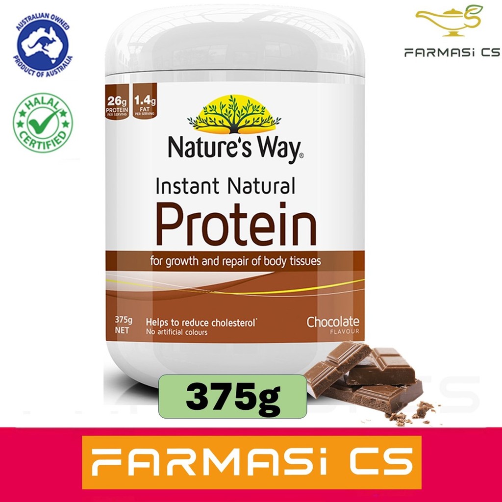 CLEARANCE Nature's Way Instant Natural Protein Powder CHOCOLATE FLAVOUR ...