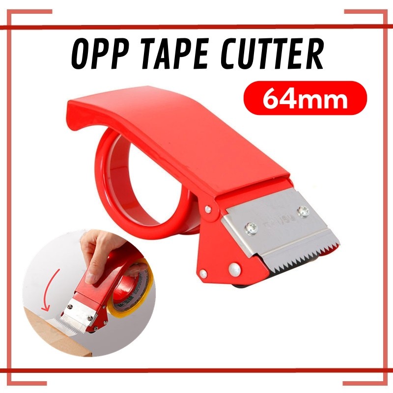 Metal OPP Tape Cutter Tape Dispenser Carton Packaging Sealer Roller ...