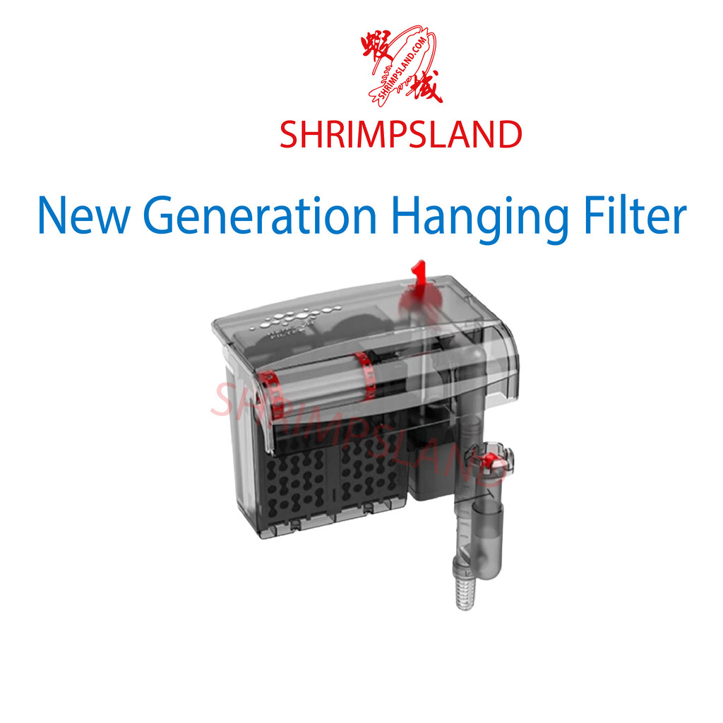 [SHRIMPSLAND] Aquarium New Generation HOB Hanging Waterfall Filter ...