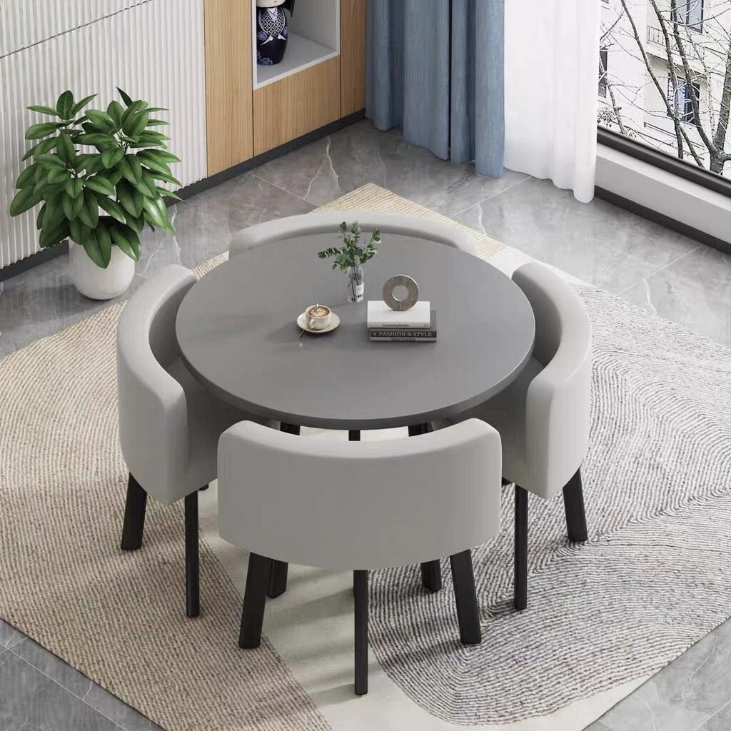 Dining Table Dining Table Set Light Luxury Table And Chair Combination ...