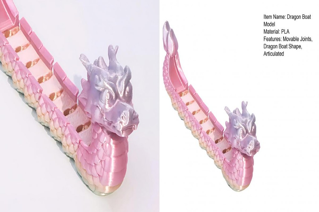 oc Dragon Boat Fidget Toy Dragon Boat Model Dragon Boat Festival Decor ...