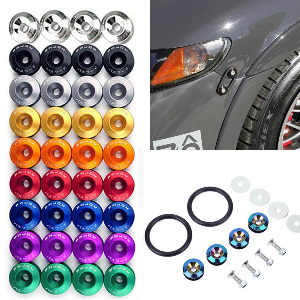 in stock Car Front And Rear Bumper Hatch Fixing Buckle Nuts And Bolts ...