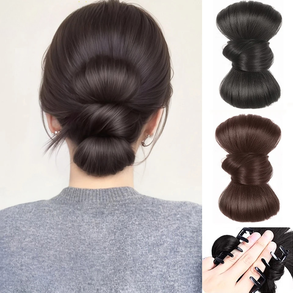 hairpin ponytail Hair extension wig Hairbands and hair accessories Bow ...