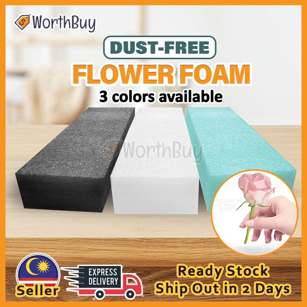 [1PC/5PCS] Worthbuy Flower Foam Sponge DIY Span Bunga Floral Decor ...