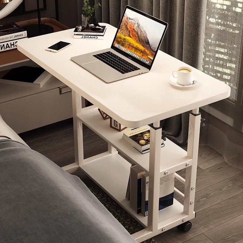 Mobile Adjustable Table Lift Computer Desk Bedroom Table Bedside Table ...