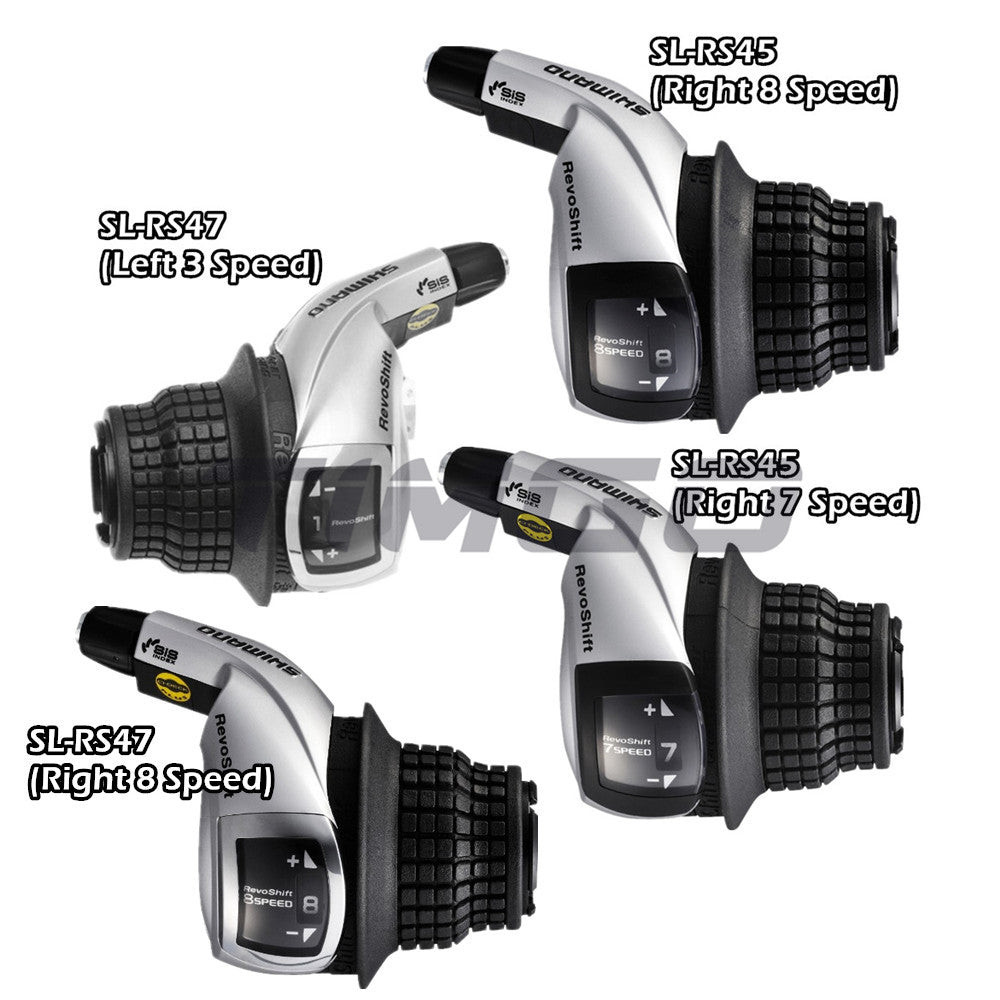 Shimano Tourney SL-RS45 SL-RS47 3×7/8 Speed Grip Twist Shifter Lever ...