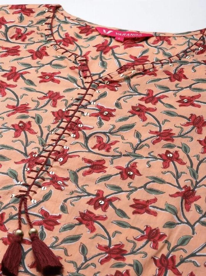 [Size S & M] Varanga Brand Cotton Kurti - Top only | Shopee Singapore