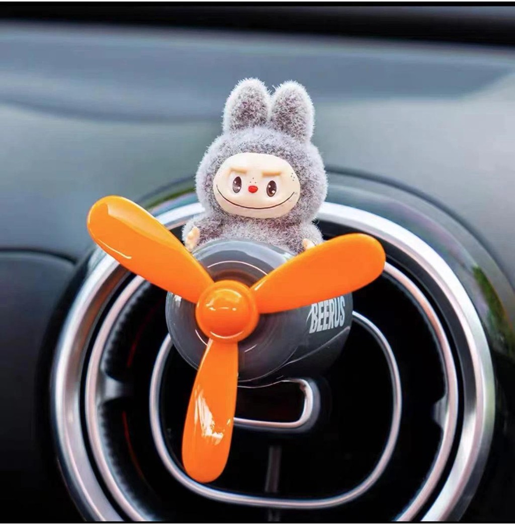 Labubu Car Air Freshener Car Air Vent Aromatherapy Cute Pilot Car ...