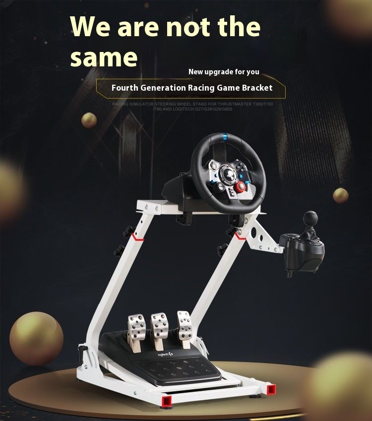 Simulation Racing Game Steering Wheel Folding Bracket Logitech ...