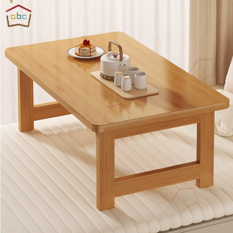 ABC Foldable Household Bay Window Tatami Small Coffee Table Bed Dining ...