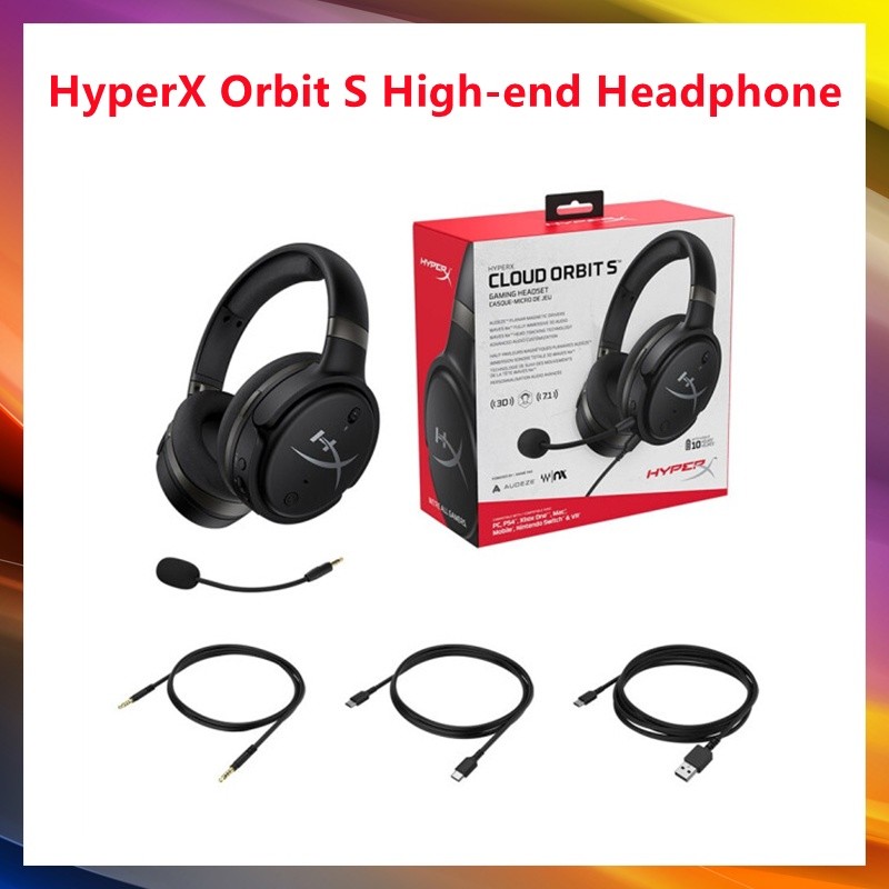 in stock HyperX Cloud Orbit S Gaming Headset with 3D Audio Technology&Waves Nx head tracking ...