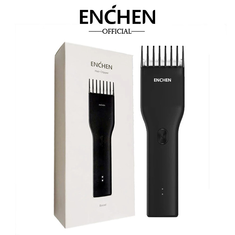 in stock ENCHEN Hair Clipper Boost Electric Trimmers Portable Fast ...