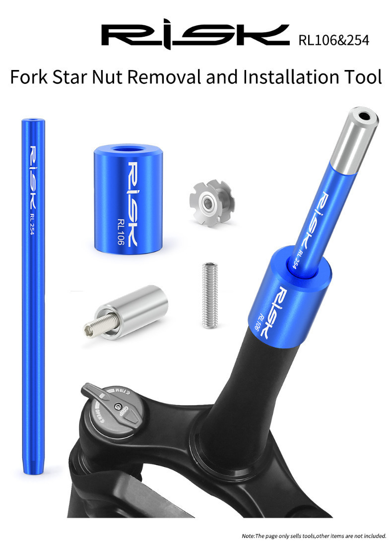 RISK Bicycle Fork Star Nut Removal And Installation Tool | Shopee Singapore