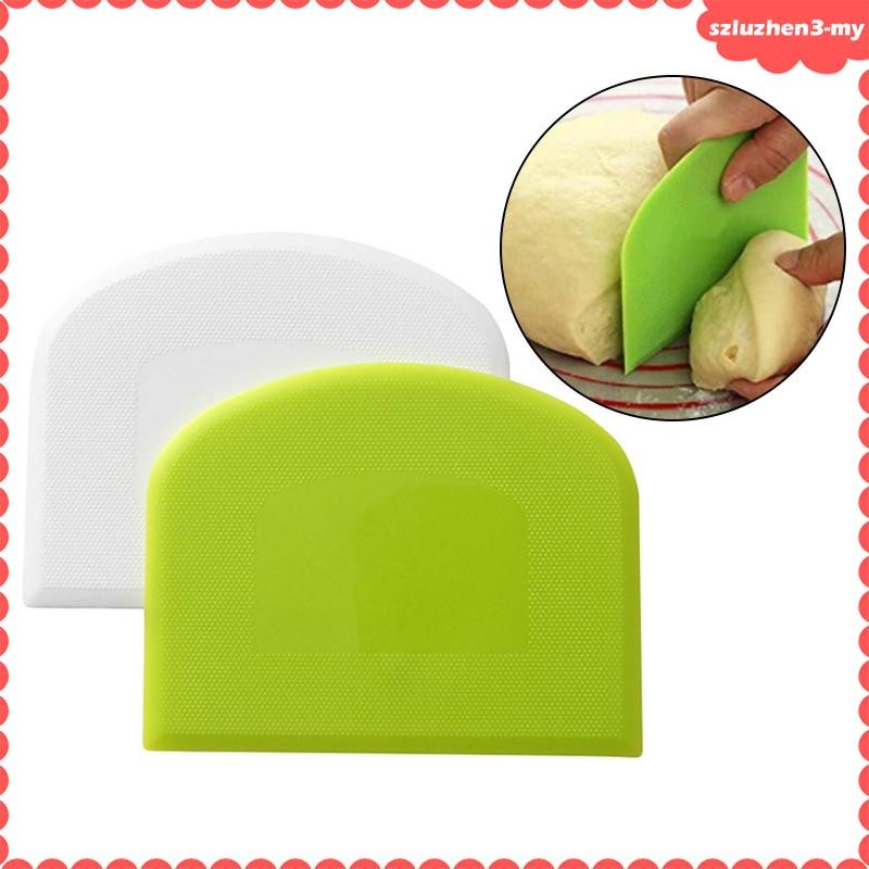in stock [SmartHome ] Dough Bowl Scraper Bake Kitchen Tools Plastic ...