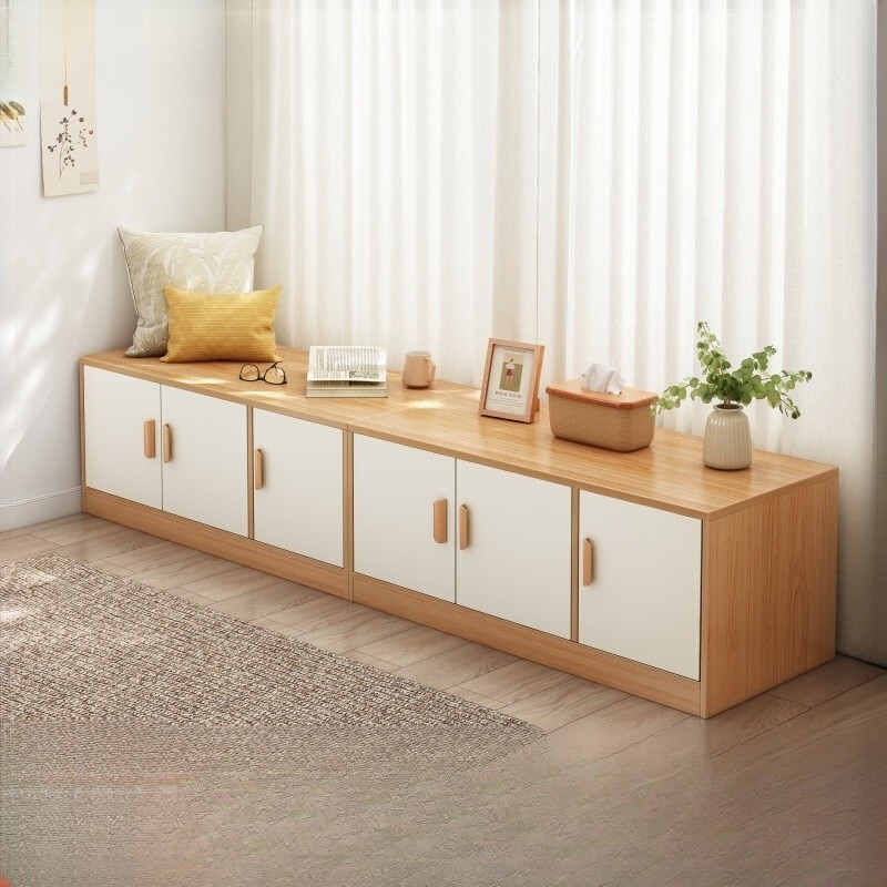 Window Cabinet High-Capacity Balcony Cabinet Floor Standing Bay Window ...