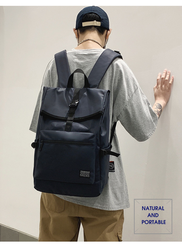 Oxford Cloth Backpack - A Casual Couple's Commuter Bag and Laptop ...
