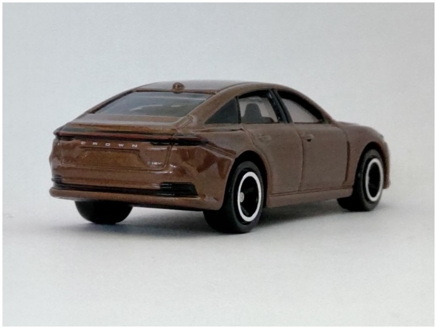 CLM Small Tomica Car 62 LC First Lot Toyota Crown Sedan 1/66 Length 7 ...