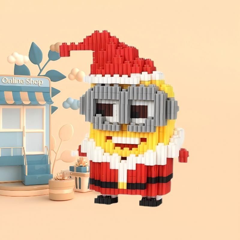 Gru’s Secret Lab Micro Set – Buildable Minions & Banana Box | Shopee ...
