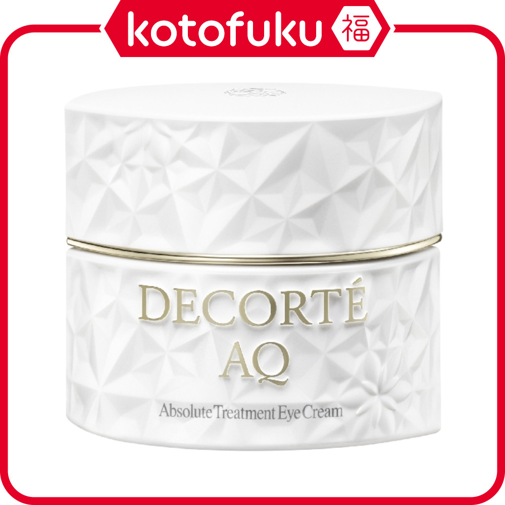 Japan KOSE COSME DECORTE AQ Absolute Eye Cream Tight Focus 15g | Shopee ...