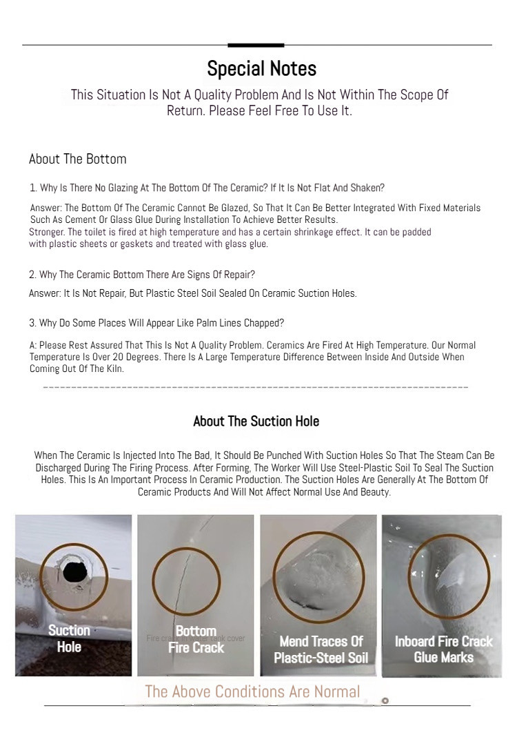 Super Vortex Siphon Flushing Toilet Bowl Water Conservation Toilet Anti ...