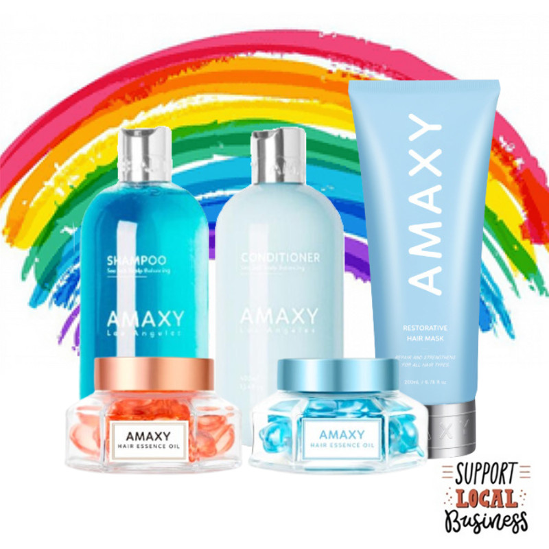 [Authorised Store] AMAXY Restorative Hair Mask | Shampoo | Repair Hair ...