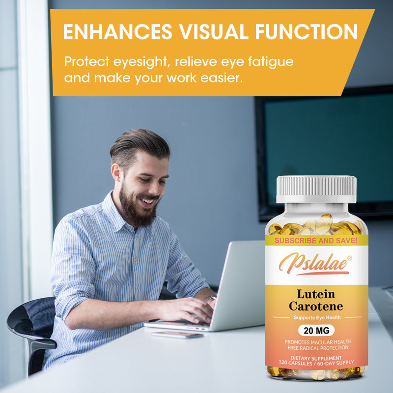 Lutein capsules relieve eye pressure and blue light, macular protection ...