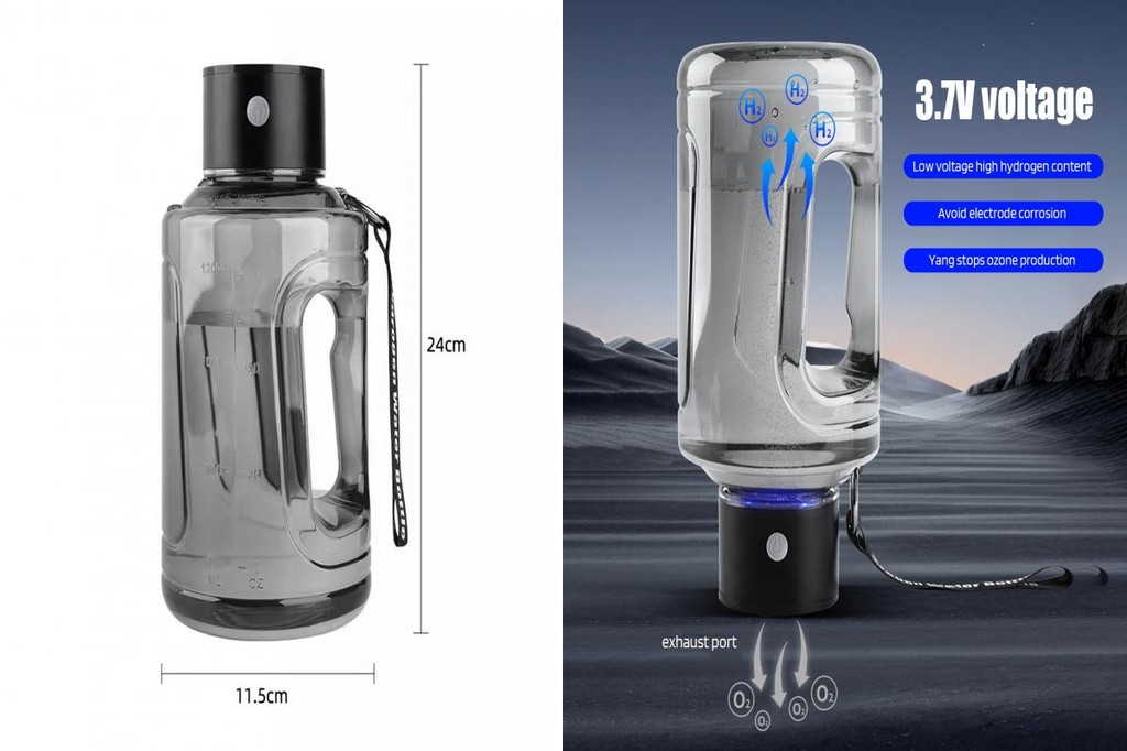 turbobo Electrolyzed Hydrogen Water Bottle Hydrogen Water Bottle ...