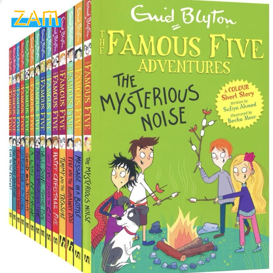 Enid Blyton Famous Five Adventure 14 Volume Gift Box | Shopee Singapore