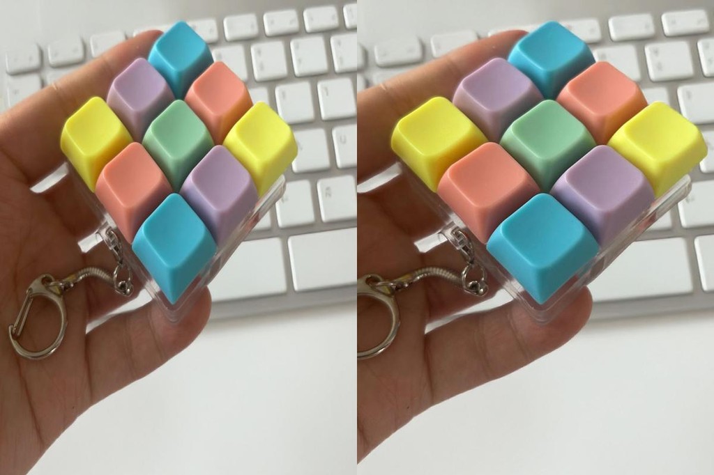 Focus-enhancing Keyboard Stress Relief Keyboard Portable Mechanical ...