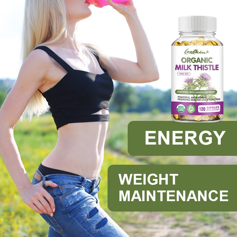 Coolkin Milk Thistle Seed, Dandelion Root Microcrystalline Cellulose, Silicon Dioxide, Gelatin ...