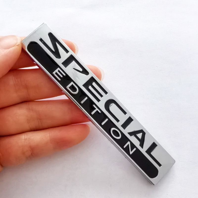 1 x New Model Metal SPECIAL EDITION Logo Car Auto Side Rear Decorative ...