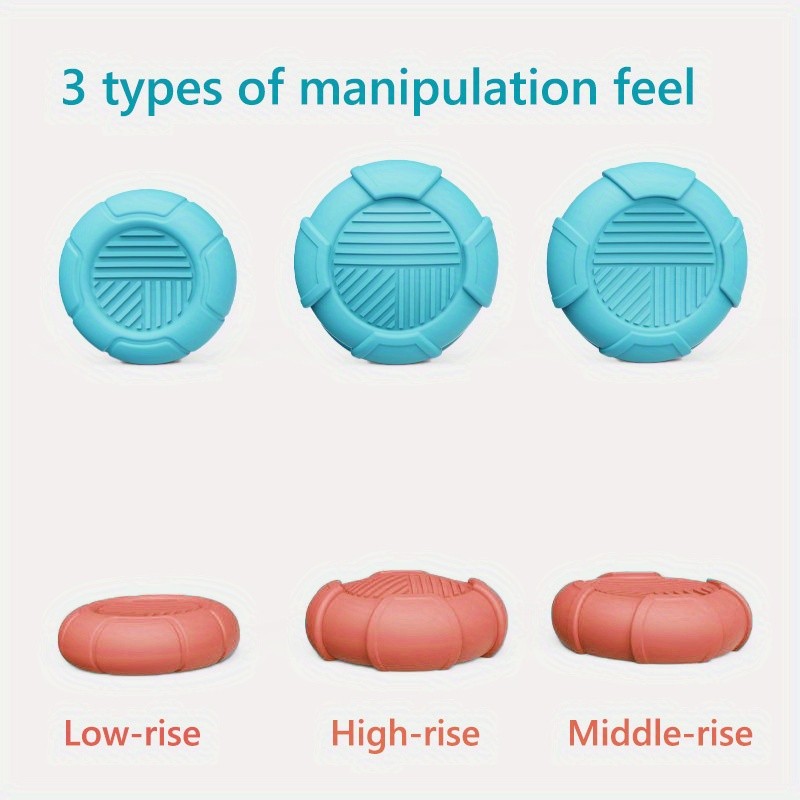 6Pcs Thumb Stick Grip Caps for Nintendo Switch 2 Joycon Thumbstick Case ...