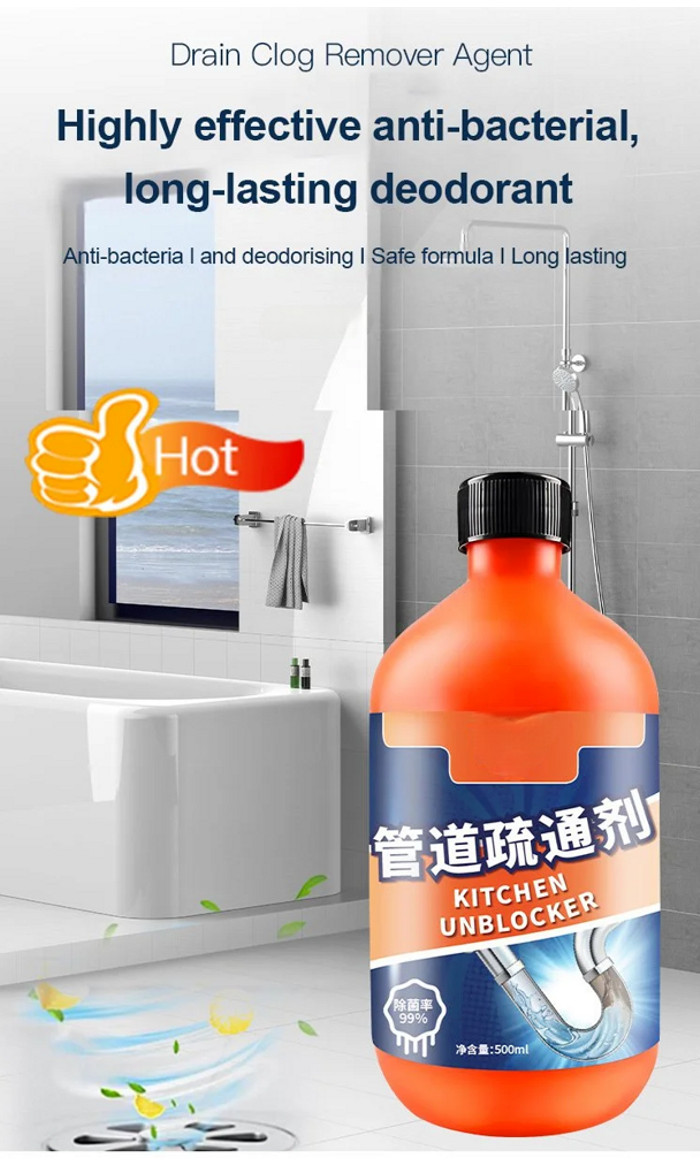 💕SG STOCK💕MOMENG【Drain clog remover】Foaming Lemon Drain Clog Straw ...