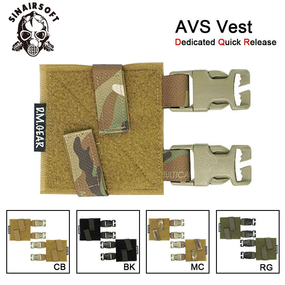 in stock SINAIRSOFT Tactical Vest MOLLE Quick Installation Buckle Set ...